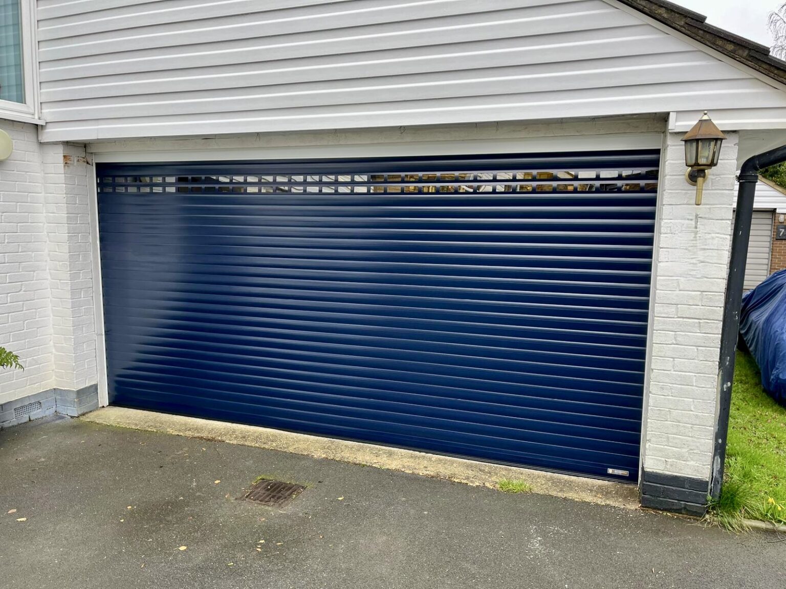 Insulated Roller Garage Doors Sussex - CDC 77 Double Door | CDC Garage ...